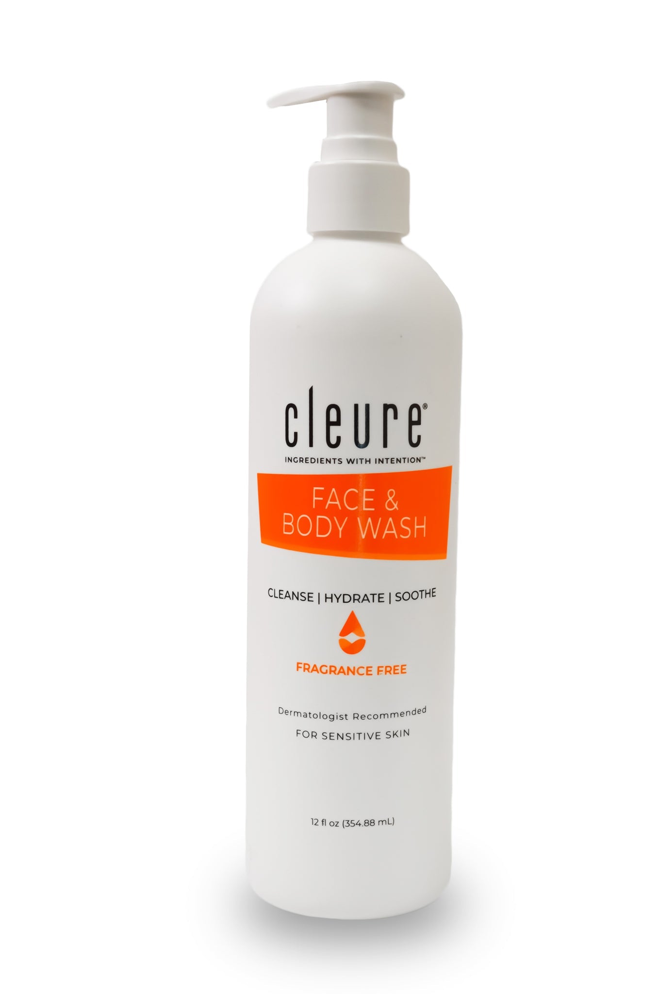 Face & Body Wash for Oily Skin: SLS & Fragrance-Free | Cleure